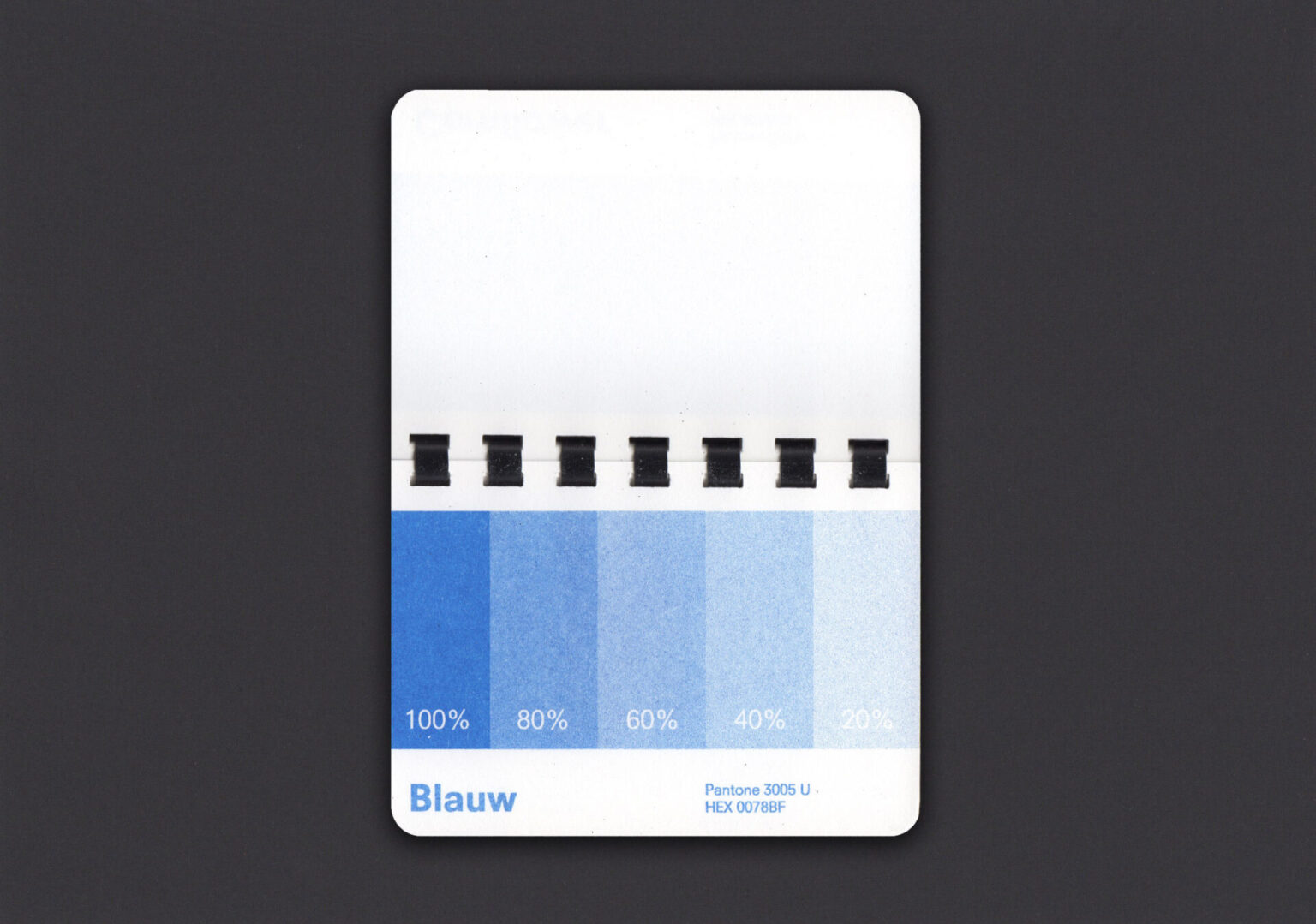 Riso Color Chart / Kleurenwijzer - TOSAM Studio