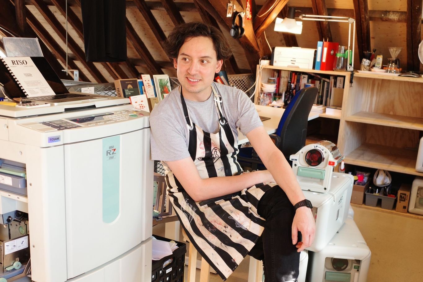 OVER TOSAM STUDIO RISO PRINT | TOSAM Studio